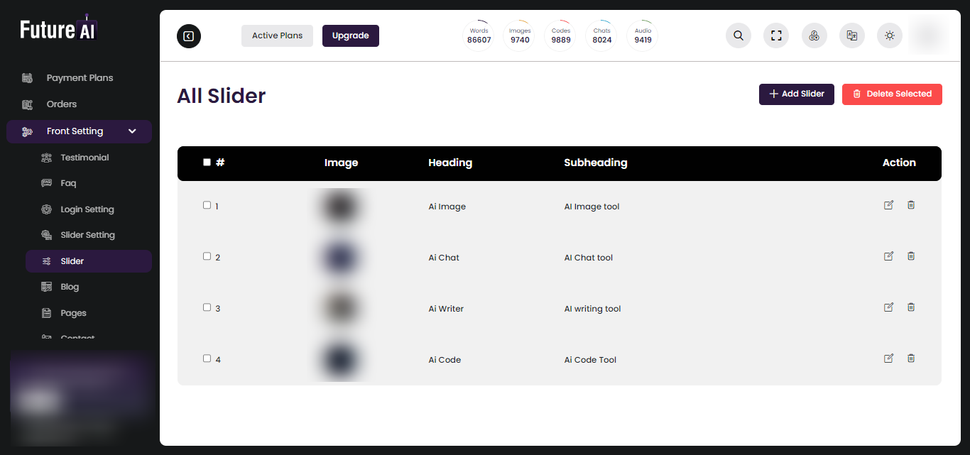 FutureAi - OpenAI Content, Image, Chat, Code Generator as SaaS by media ...