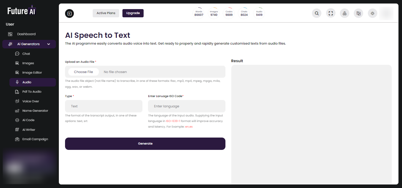 FutureAi - OpenAI Content, Image, Chat, Code Generator as SaaS by media ...