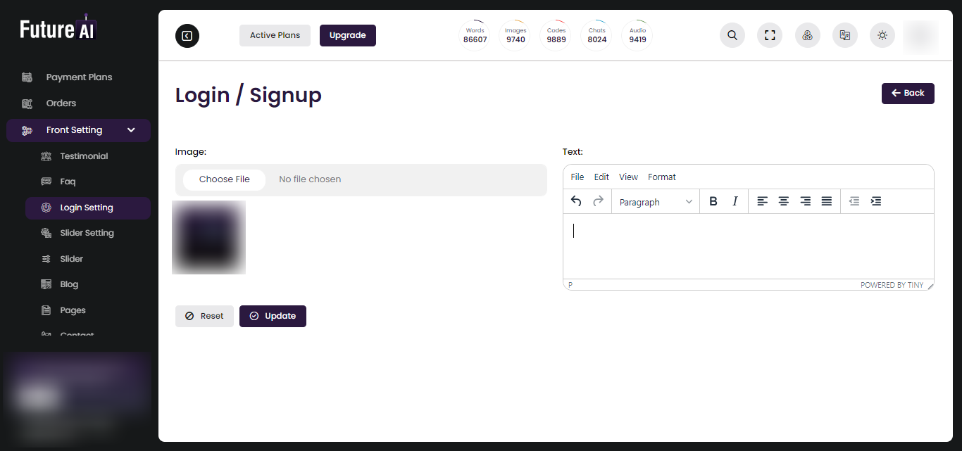 FutureAi - OpenAI Content, Image, Chat, Code Generator as SaaS by media-city