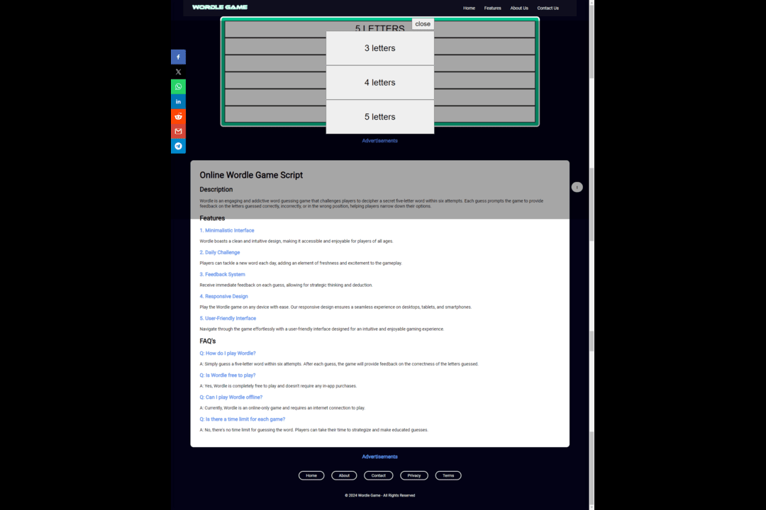 Online Wordle Web Game Script and Theme by Scriptcode06 | CodeCanyon