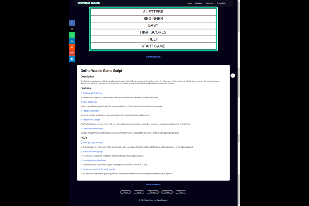 Online Wordle Web Game Script and Theme by Scriptcode06 | CodeCanyon