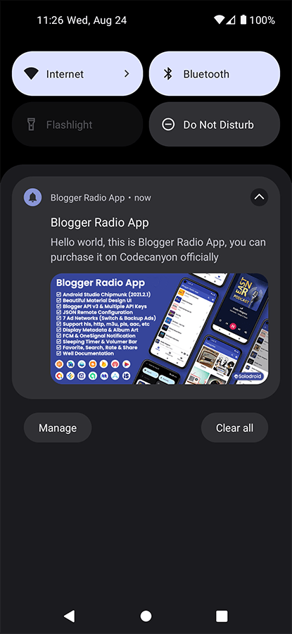 Blogger Radio App - Blogger API v3 by solodroid | CodeCanyon