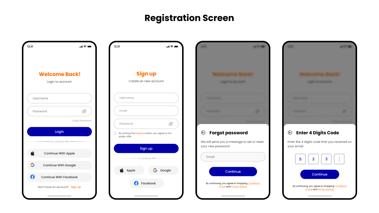 Niigo | Clothes Store Mobile App React Native Template by codeforge0