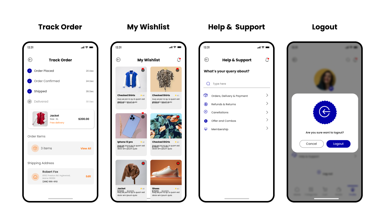 Niigo | Clothes Store Mobile App React Native Template by codeforge0