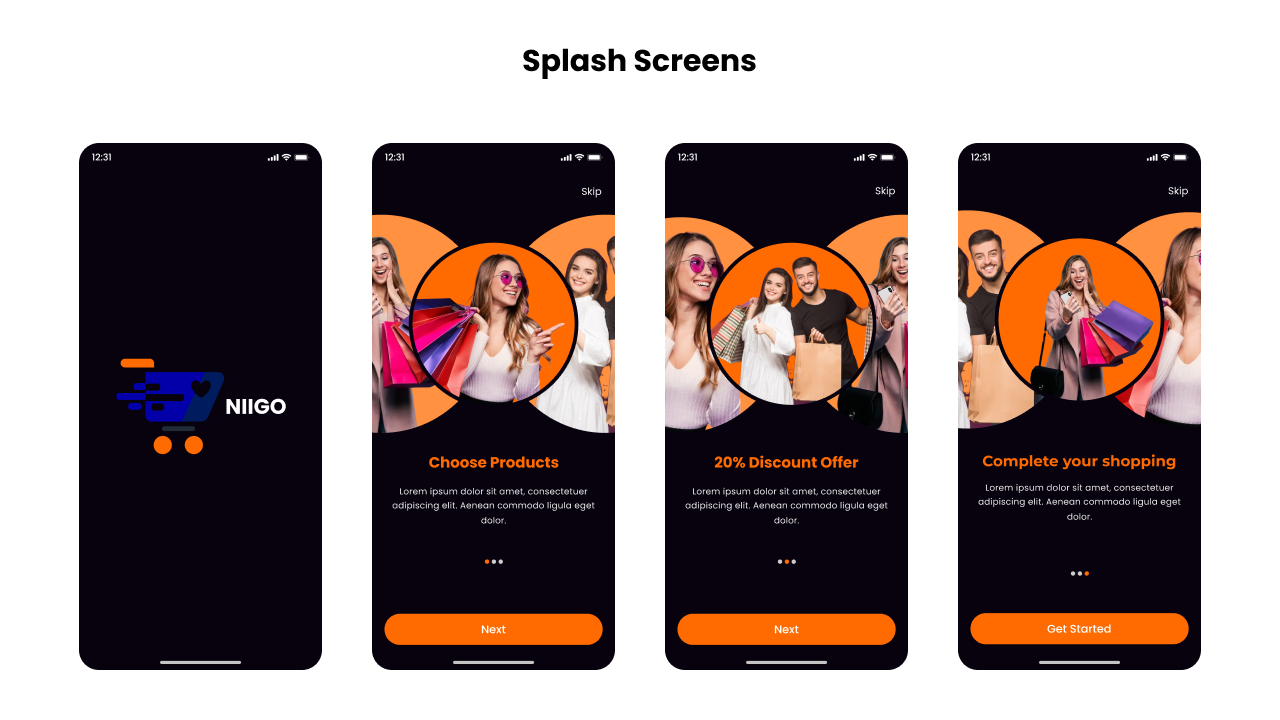 Niigo | Clothes Store Mobile App React Native Template by codeforge0