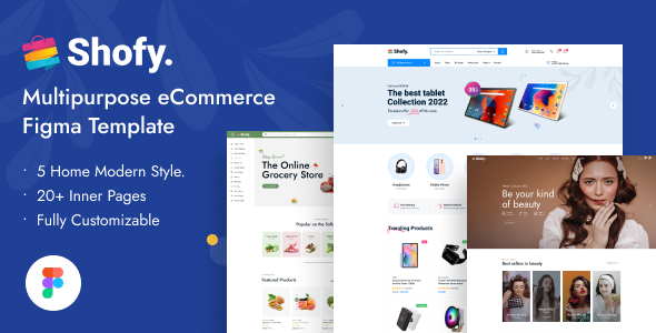 Shofy – Multipurpose eCommerce Figma Template by AQLOVA | ThemeForest