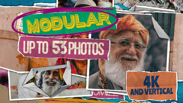 Paper Unfold Fast Slideshow, After Effects Project Files | VideoHive