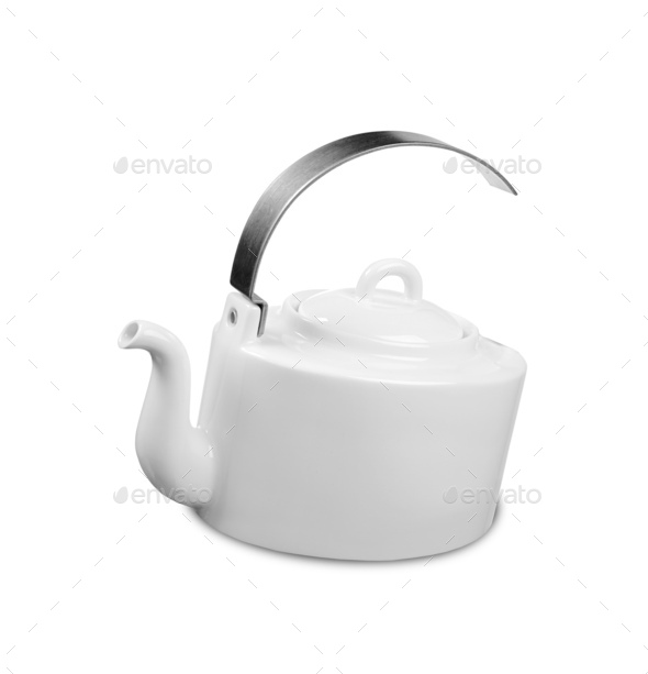 Modern teapot Stock Photo by ozaiachin | PhotoDune