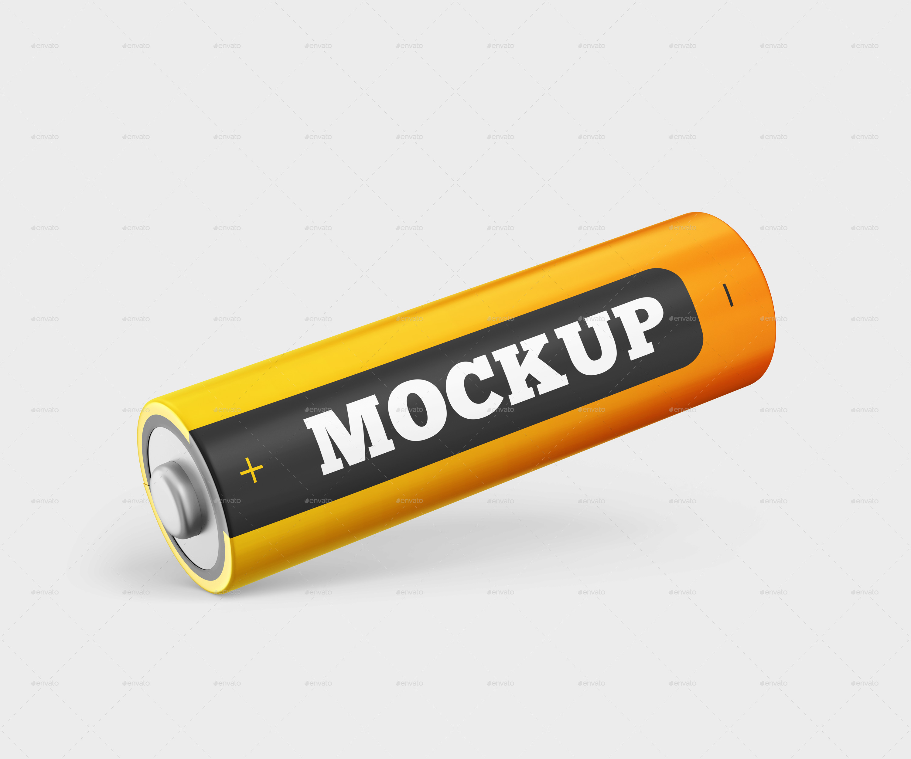 AA Battery Mockup Set, Graphics | GraphicRiver