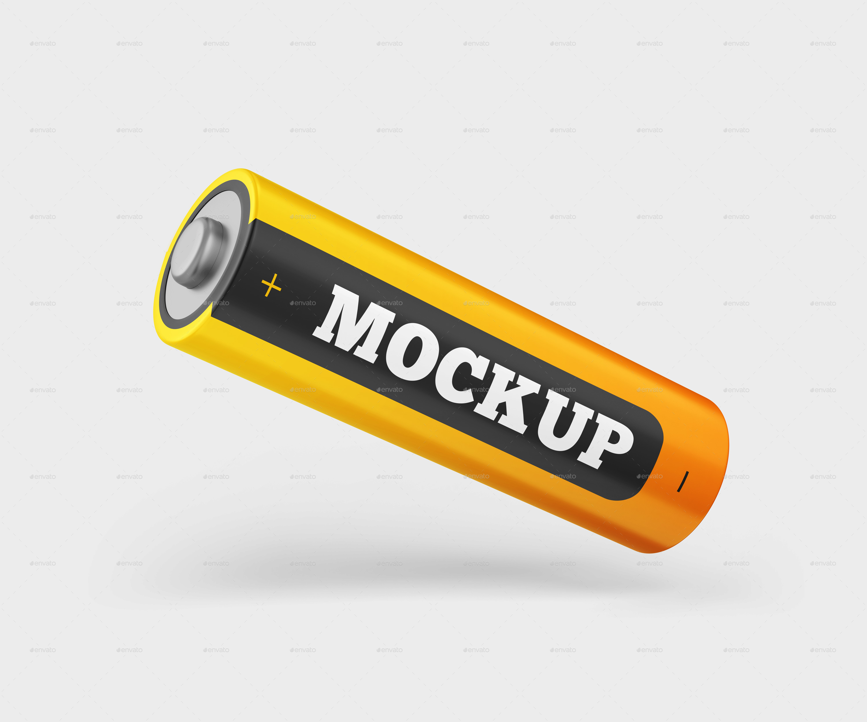 AA Battery Mockup Set, Graphics | GraphicRiver