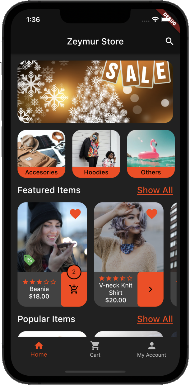 Mobile App UI Templates for Flutter 3 by zeymur | CodeCanyon