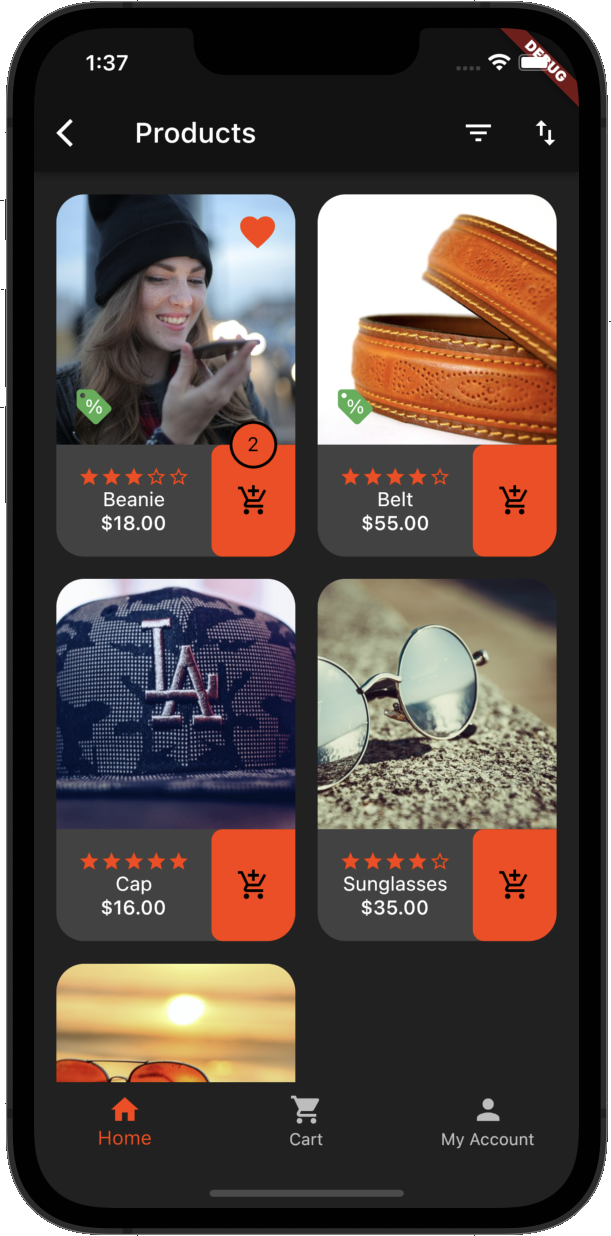 Mobile App UI Templates for Flutter 3 by zeymur | CodeCanyon