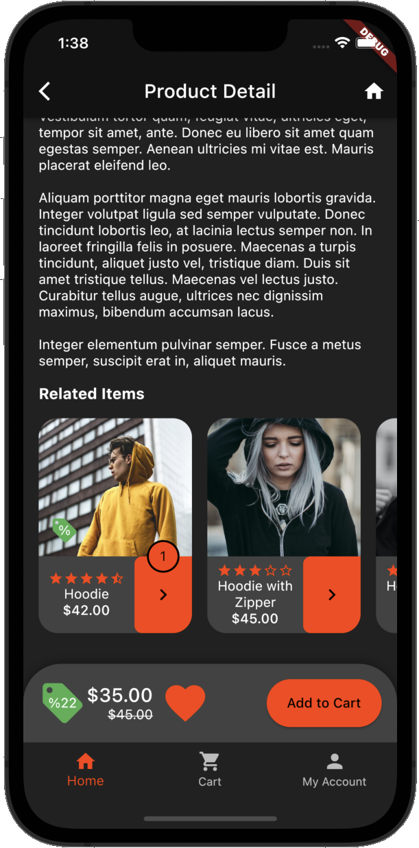 Mobile App UI Templates for Flutter 3 by zeymur | CodeCanyon