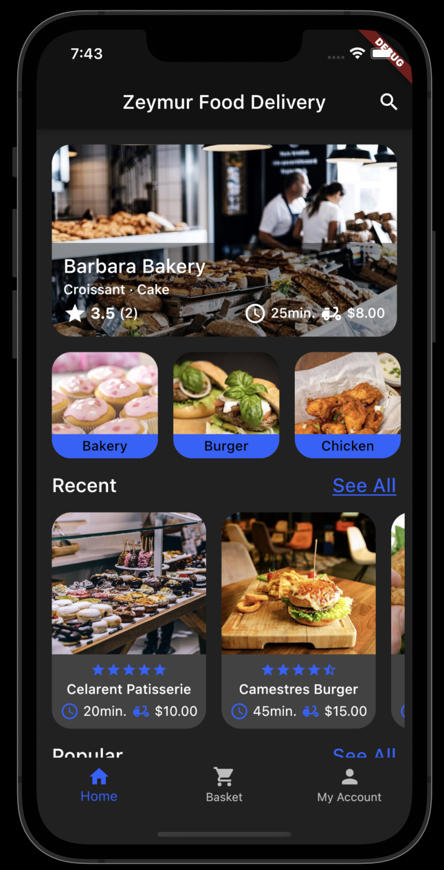 Mobile App UI Templates for Flutter 3 by zeymur | CodeCanyon