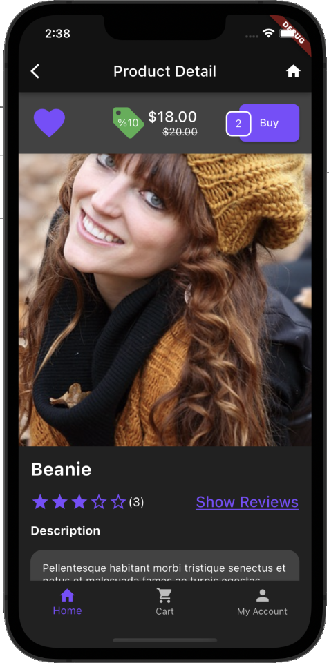 Mobile App UI Templates for Flutter 3 by zeymur | CodeCanyon