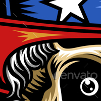 Uncle Sam Skull Wearing Hat And Smoking Cigar Vector Graphic, Vectors