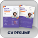 Geometric CV Resume, Print Templates | GraphicRiver