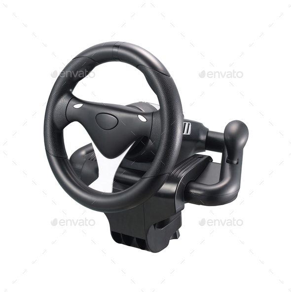 Computer steering wheel Stock Photo by ozaiachin | PhotoDune