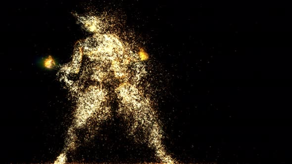 Particles Dancing Go Go, Motion Graphics | VideoHive
