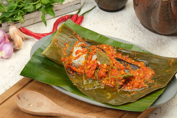 Indonesian Traditional Food- Pepes Ikan Stock Photo by edgunn36 | PhotoDune