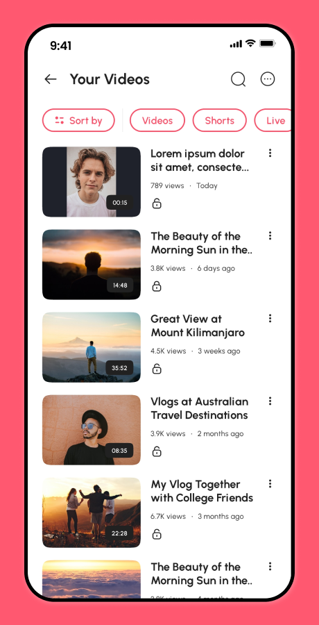 Metube - Video sharing app, Youtube clone in Flutter | Android | iOS ...