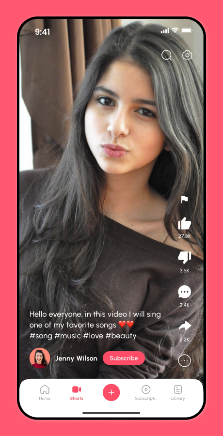 Metube - Video sharing app, Youtube clone in Flutter | Android | iOS ...