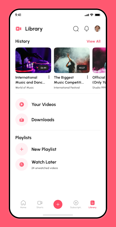 Metube - Video sharing app, Youtube clone in Flutter | Android | iOS ...