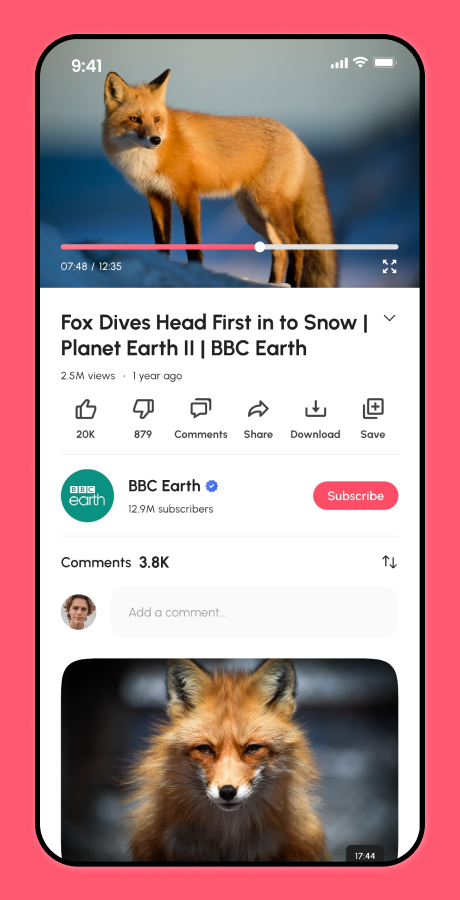 Metube - Video sharing app, Youtube clone in Flutter | Android | iOS ...