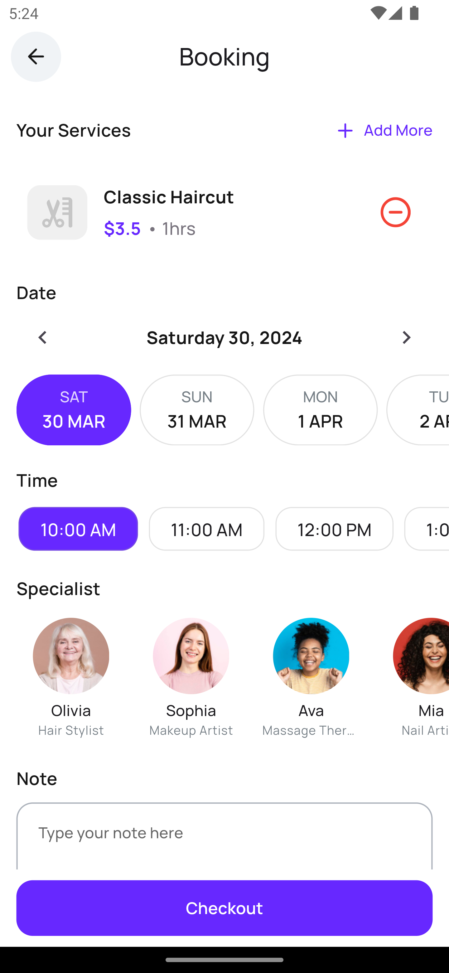 Beauty Book – Flutter Salon & Spa Booking App UI Template by devcraftify
