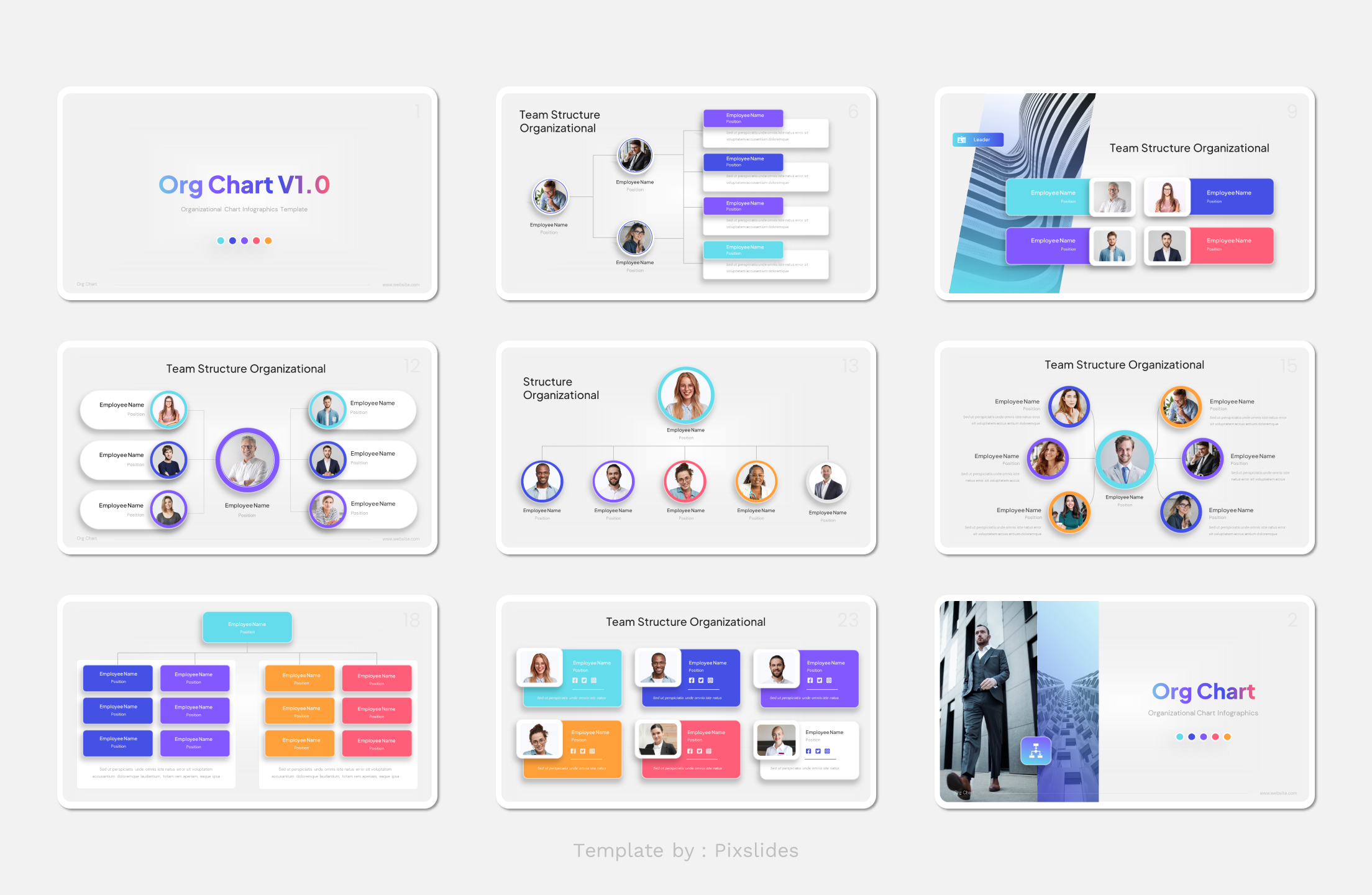 Org Chart - Organizational Chart and Hierarchy PowerPoint Presentation ...