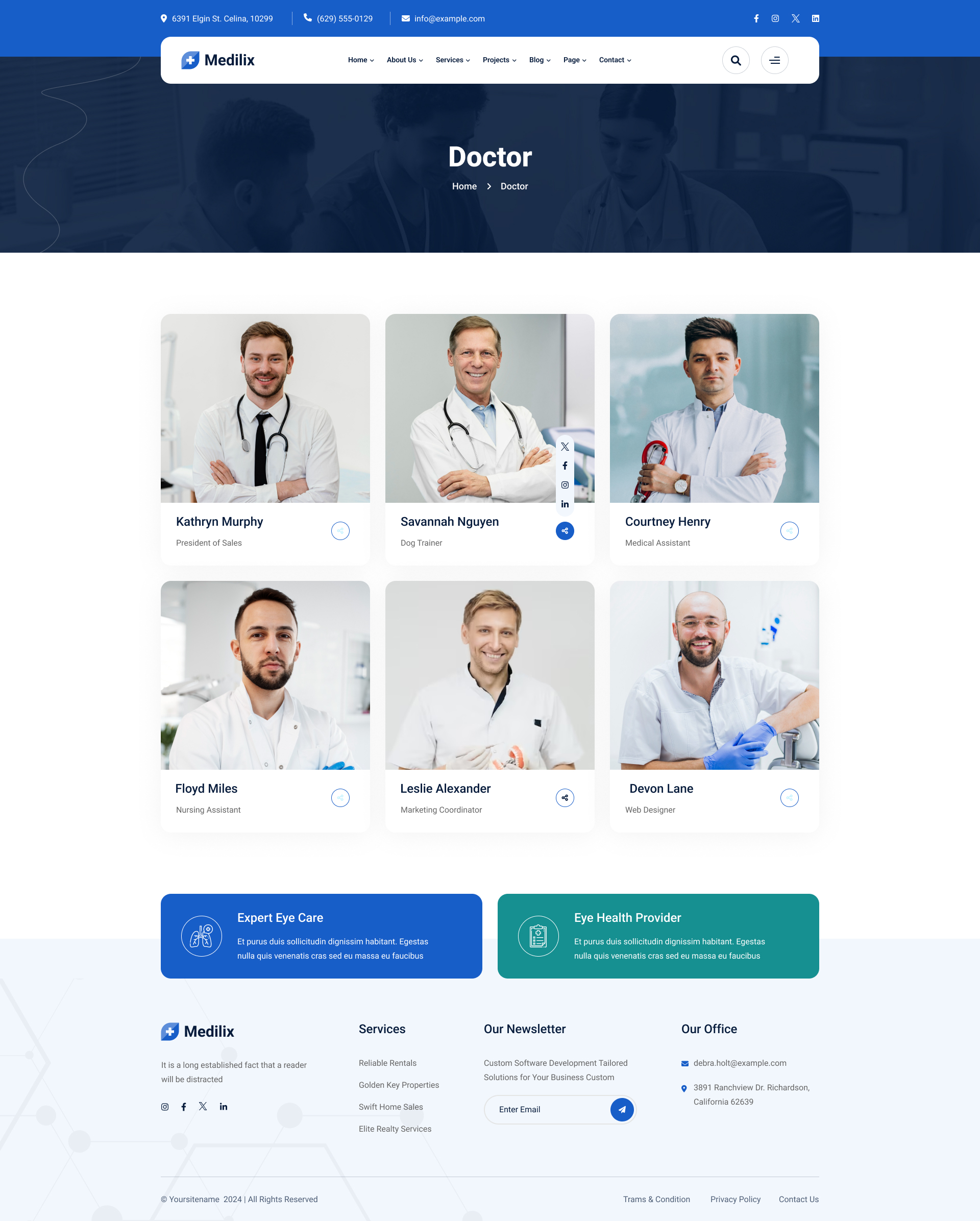 Medilix - Healthcare & Medical Figma Template by RRdevs | ThemeForest