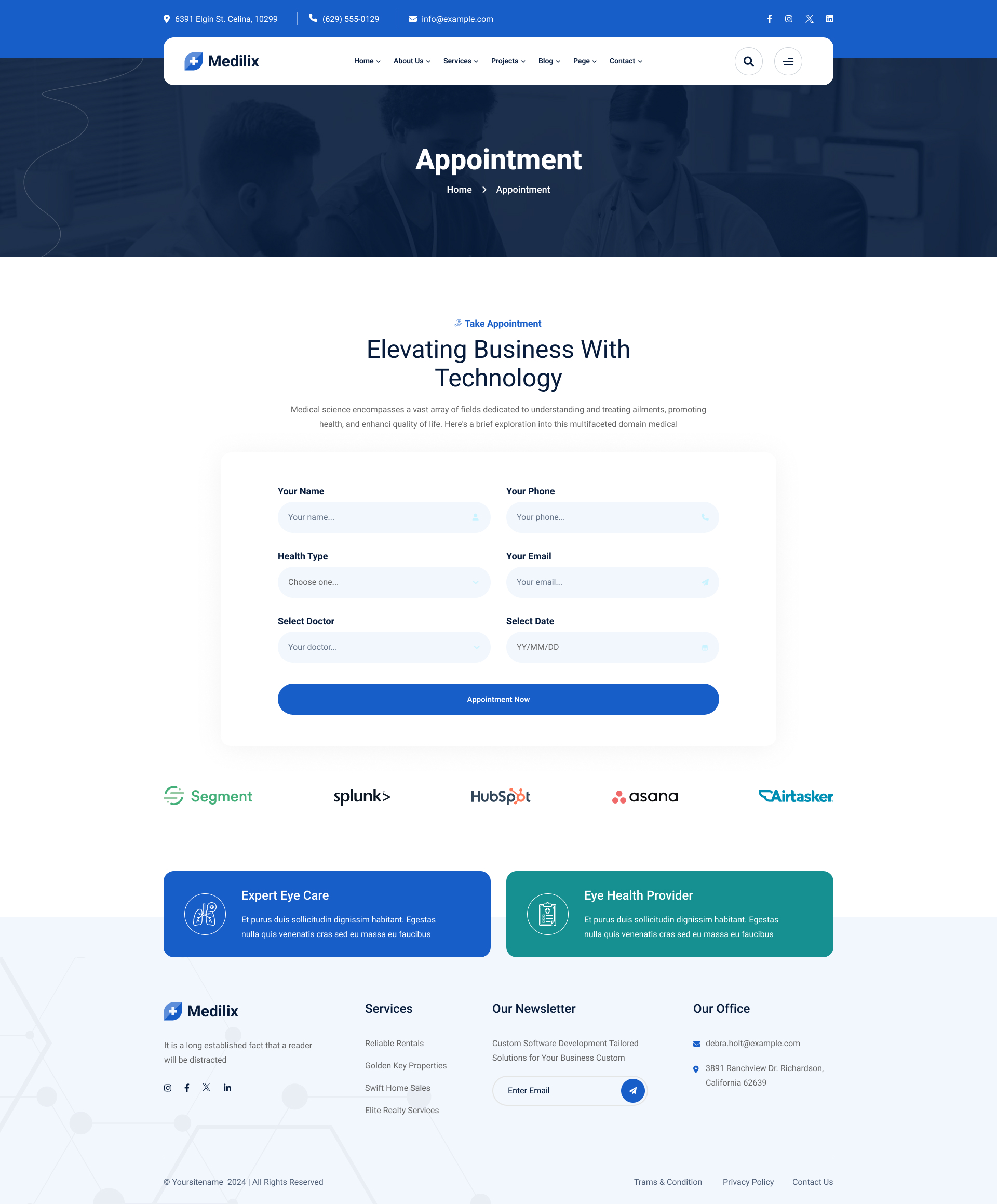 Medilix - Healthcare & Medical Figma Template by RRdevs | ThemeForest