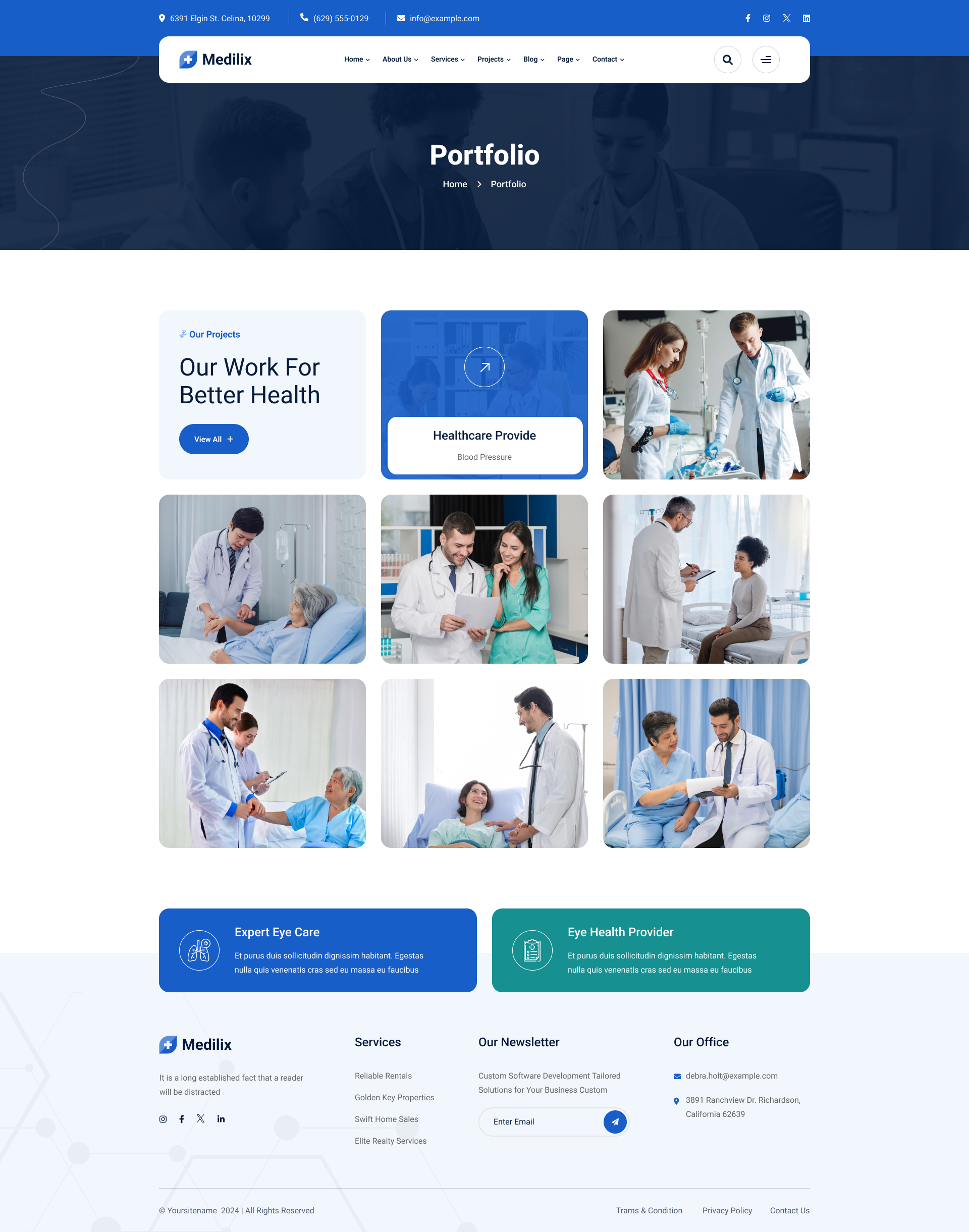Medilix - Healthcare & Medical Figma Template by RRdevs | ThemeForest