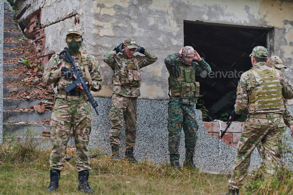 In a high stakes mission, a specialized military unit executes a ...