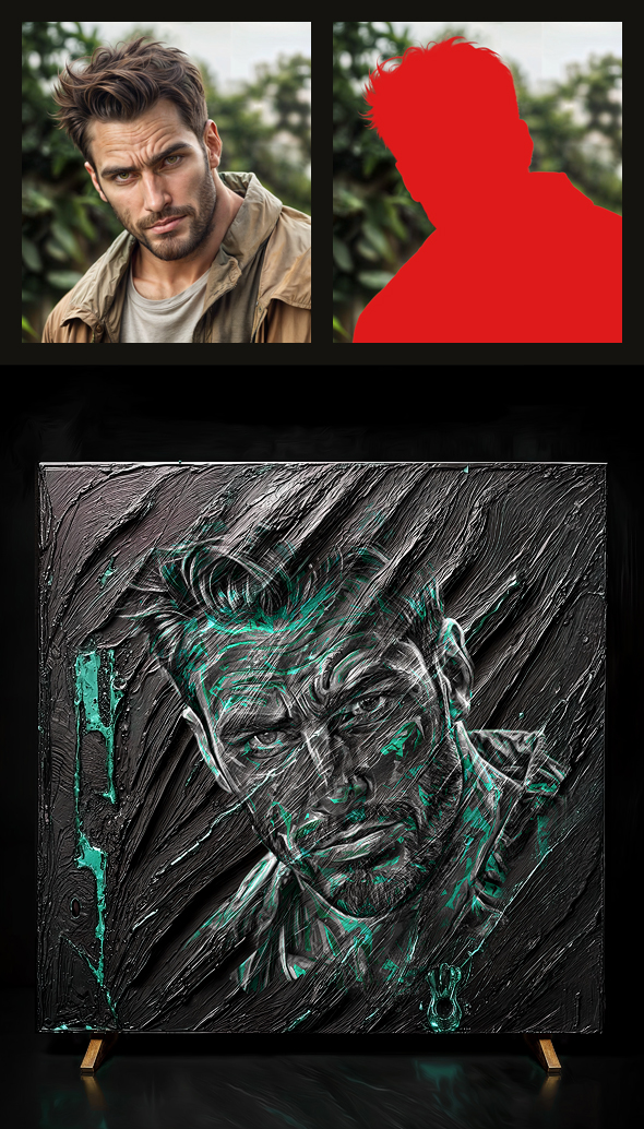 Black Square Template for Photoshop, Add-ons | GraphicRiver