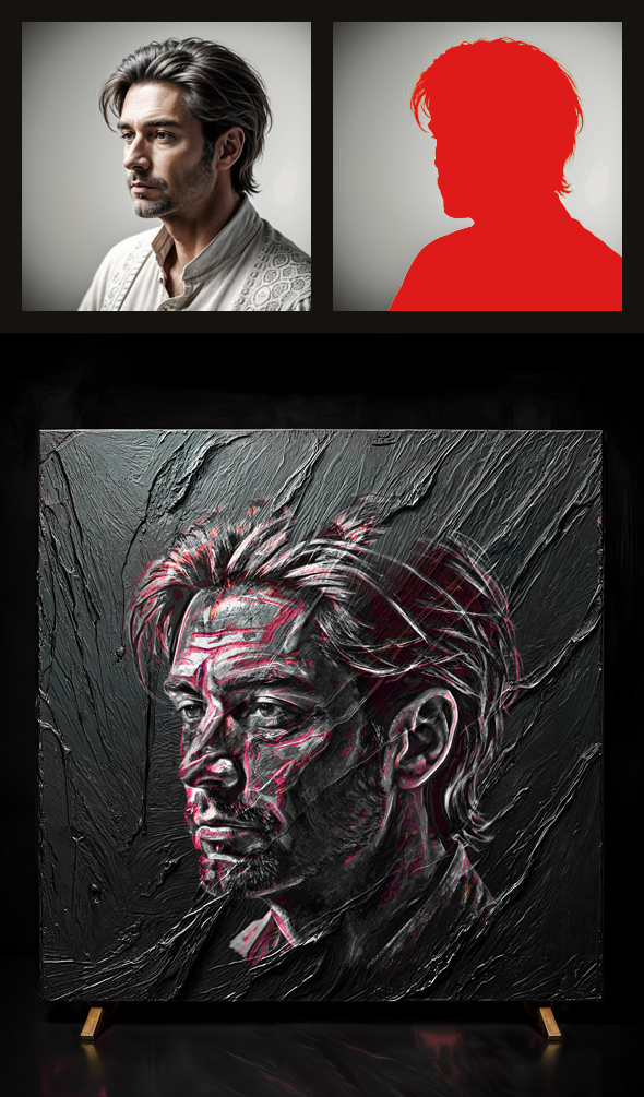 Black Square Template for Photoshop, Add-ons | GraphicRiver