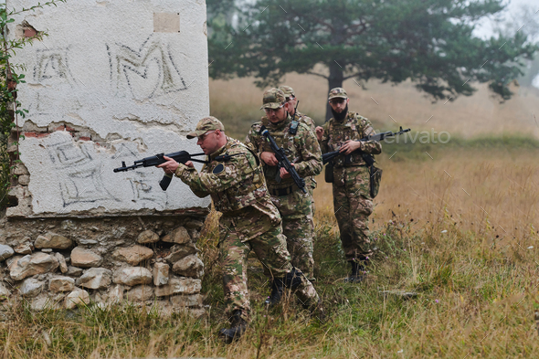 In a high stakes mission, a specialized military unit executes a ...