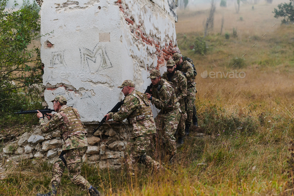 In a high stakes mission, a specialized military unit executes a ...