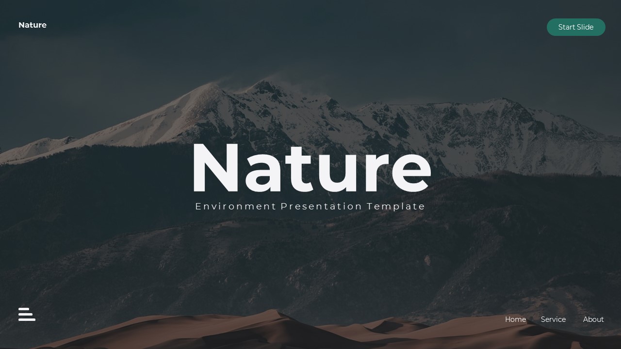 Nature - Environment Powerpoint Templates, Presentation Templates ...