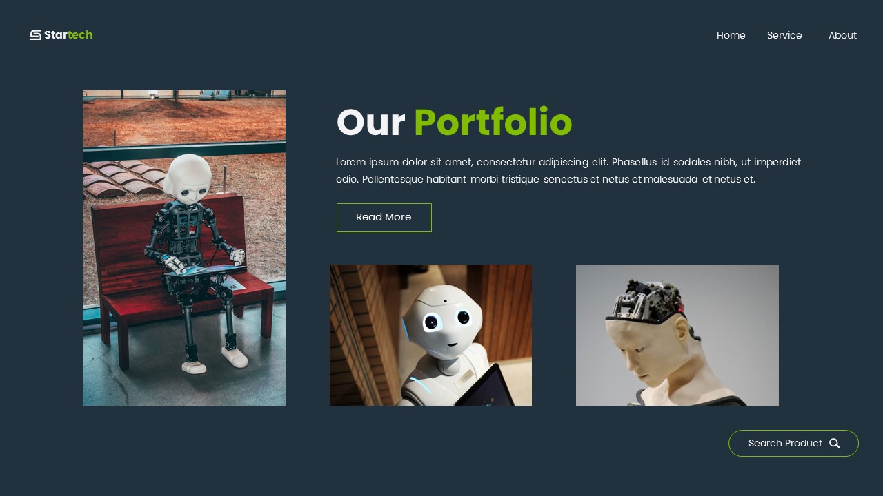 Startech - Technology Powerpoint Templates, Presentation Templates