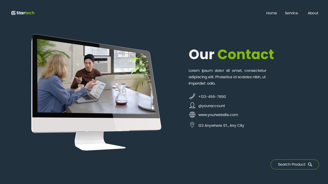 Startech - Technology Keynote Templates, Presentation Templates ...