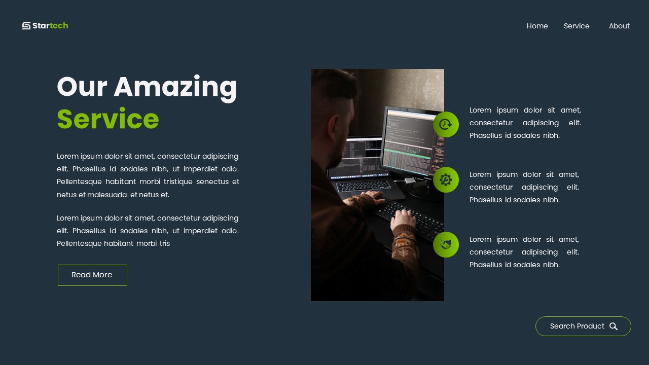 Startech - Technology Keynote Templates, Presentation Templates ...
