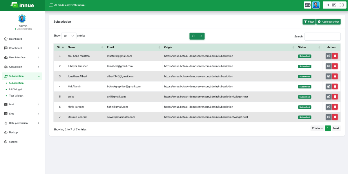 Innue - Live Chat Software Laravel with React JS by bdtask | CodeCanyon