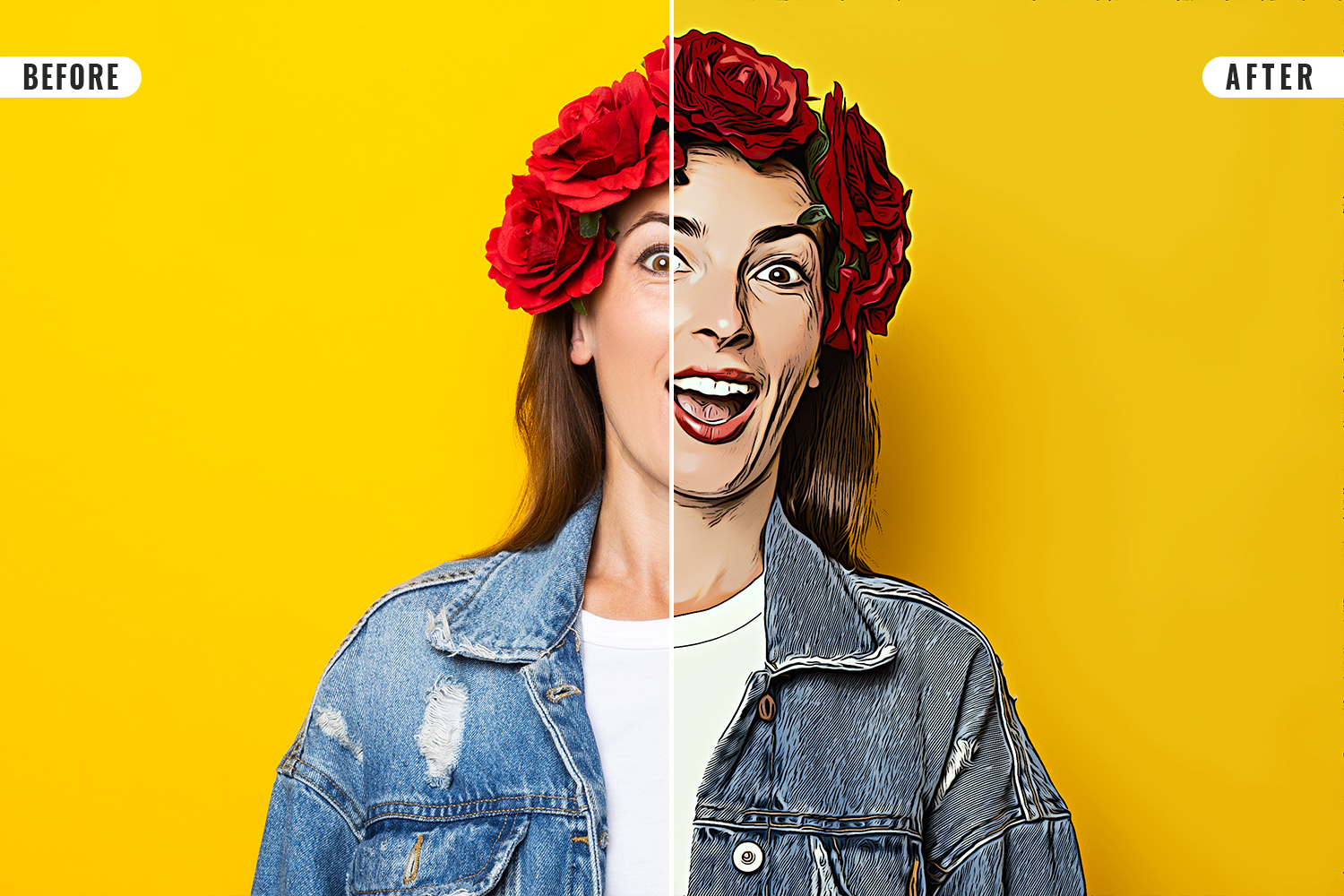 Cartoonize Photo Effect, Add-ons | GraphicRiver