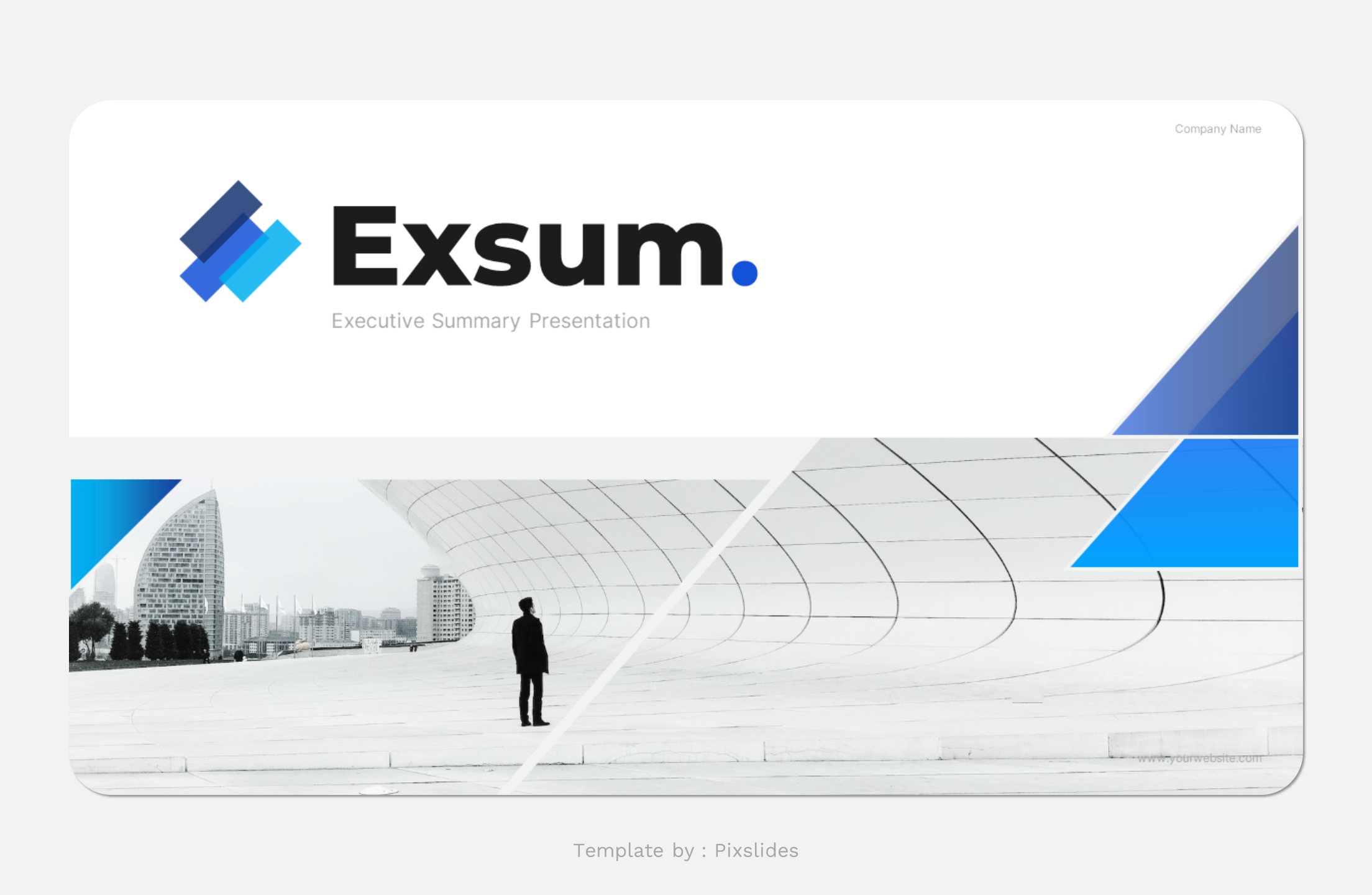 Exsum - Executive Summary Keynote Presentation Template, Presentation ...