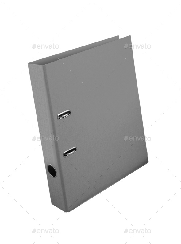 Blank closed office binder Stock Photo by photobalance | PhotoDune
