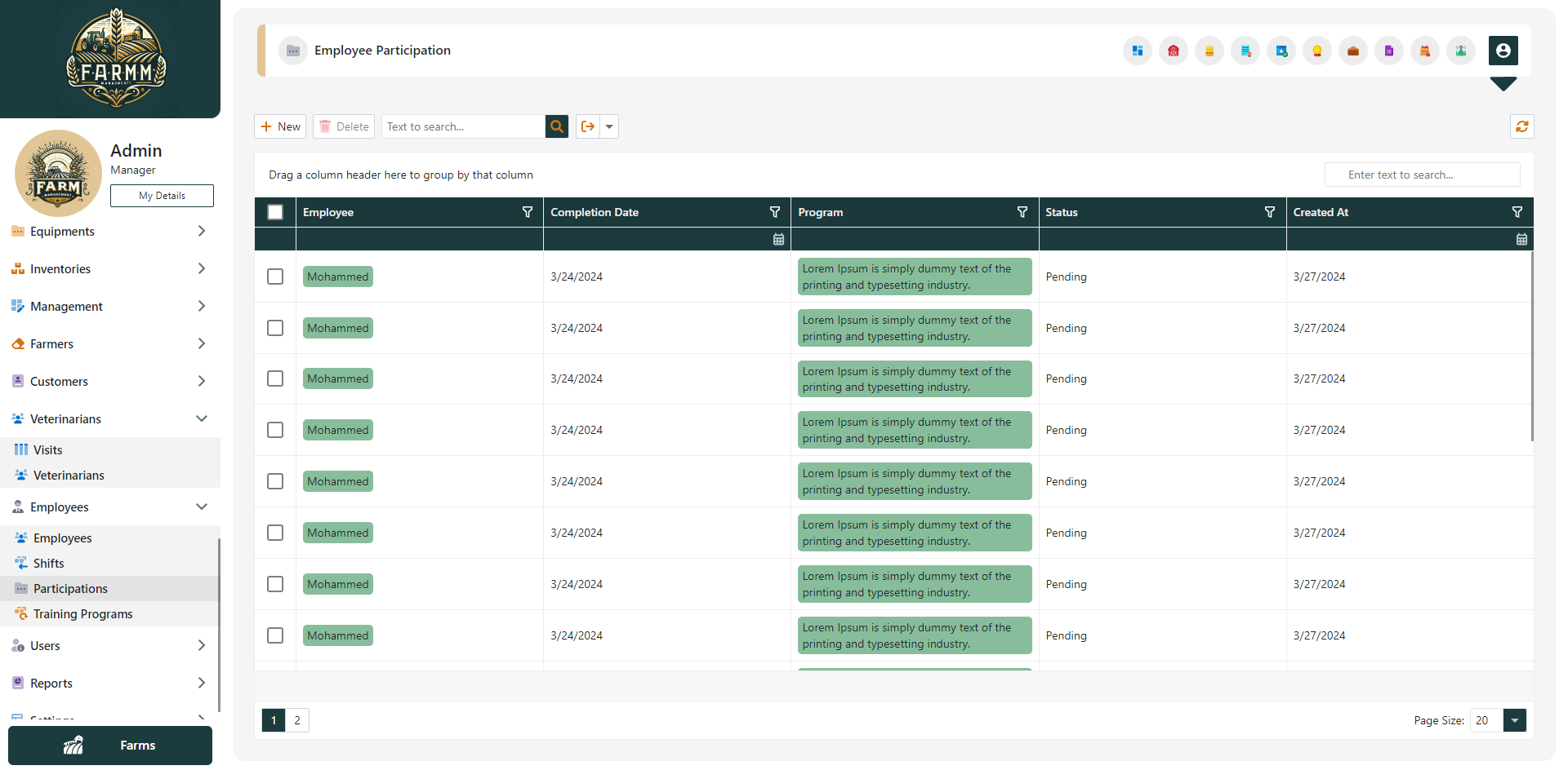 EzziFarmer - Farms management system by skystudioCode | CodeCanyon