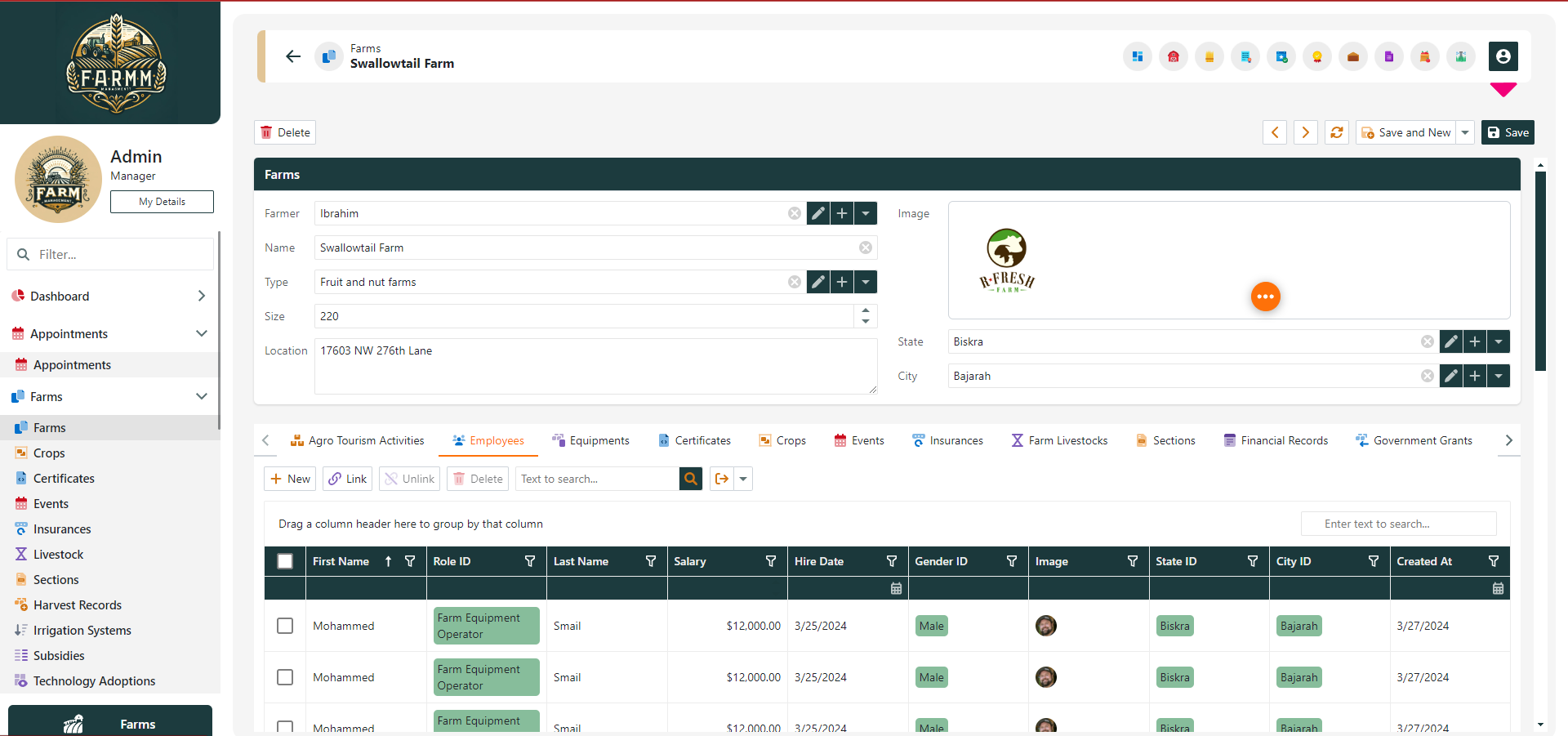 EzziFarmer - Farms management system by skystudioCode | CodeCanyon