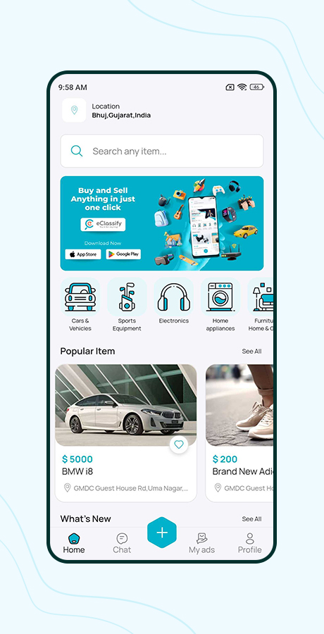 eClassify - Classified Buy and Sell Marketplace Flutter App with Laravel Admin Panel by WRTeam