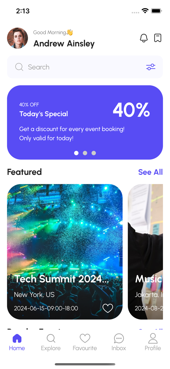 Eventa - Event Booking React Native Expo Ui Kit by lalastudio12 ...